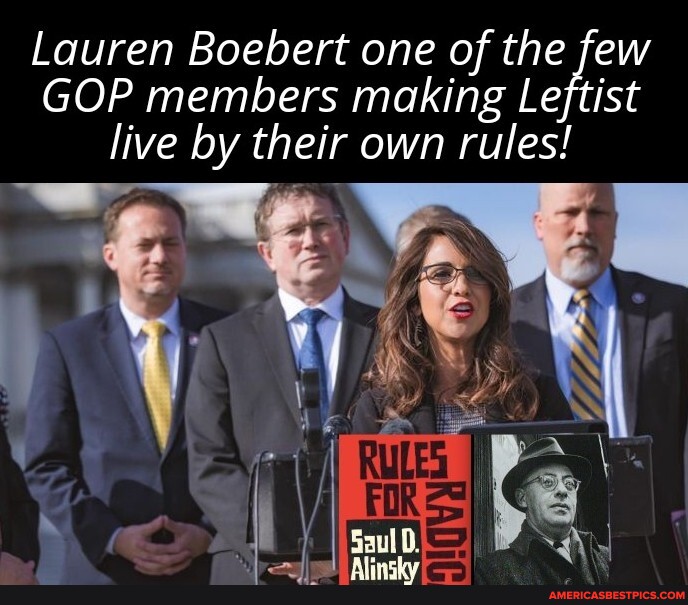 Lauren Boebert one of the few GOP members making Leftist live by their ...