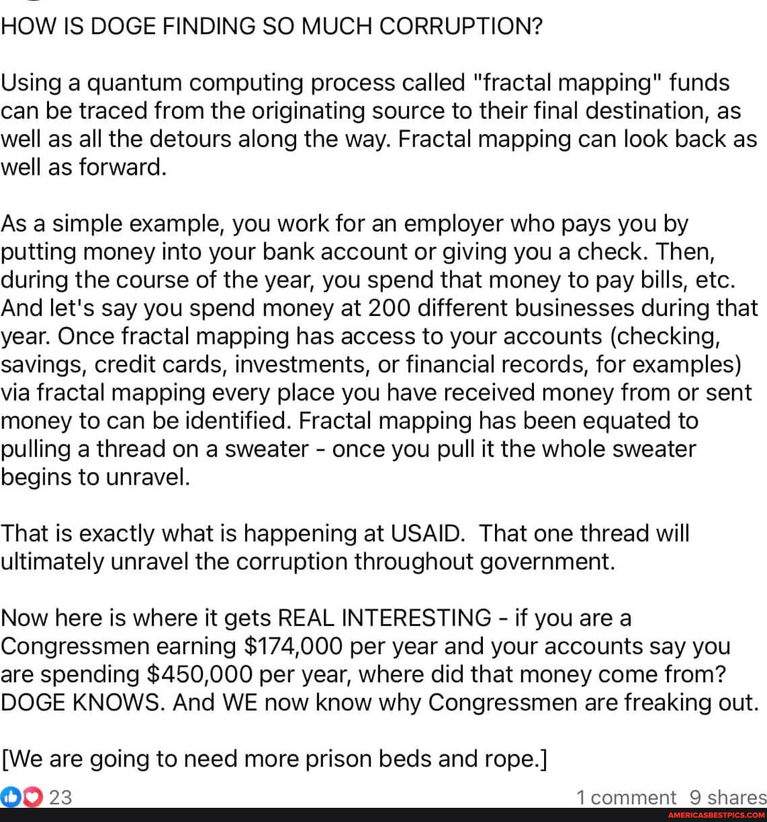 HOW IS DOGE FINDING SO MUCH CORRUPTION? Using a quantum computing ...