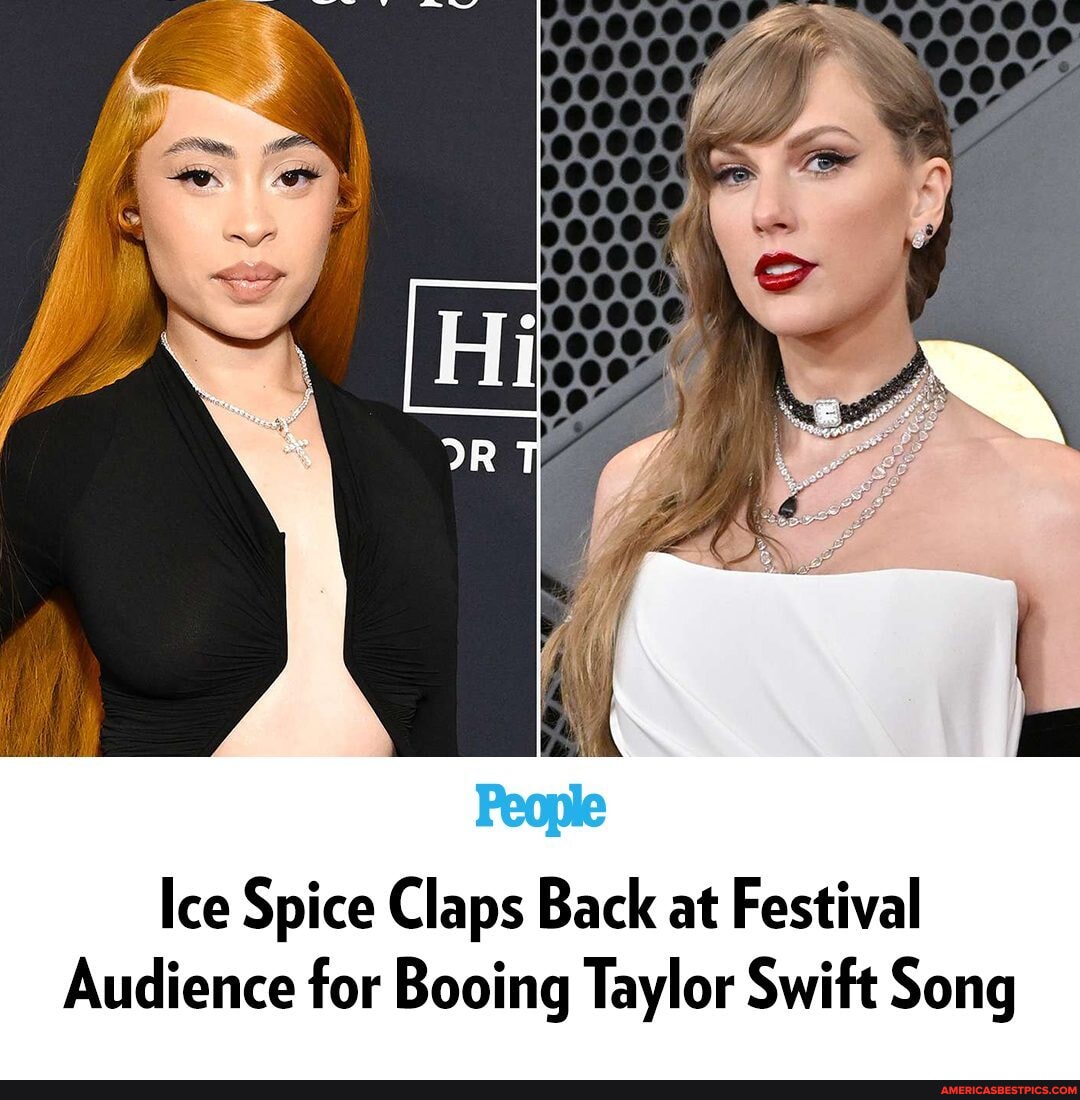 Ice Spice has Taylor Swift's back! In a viral video shared on X ...