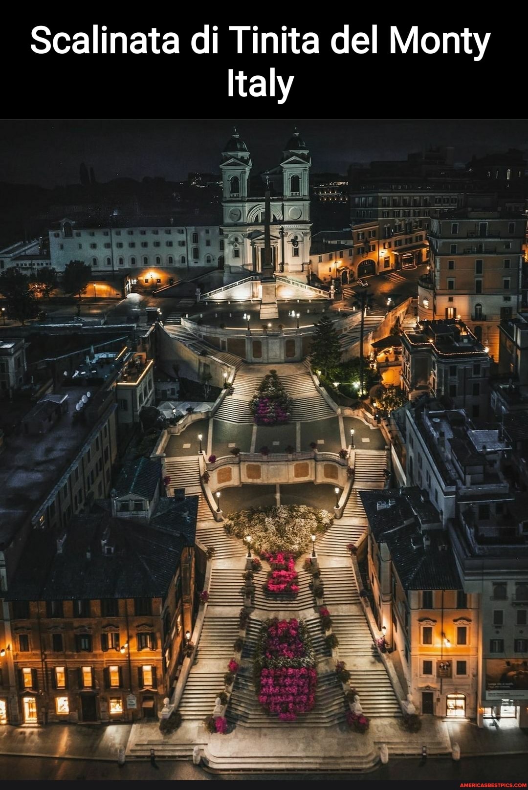 Scalinata di Tinita del Monty Italy - America’s best pics and videos