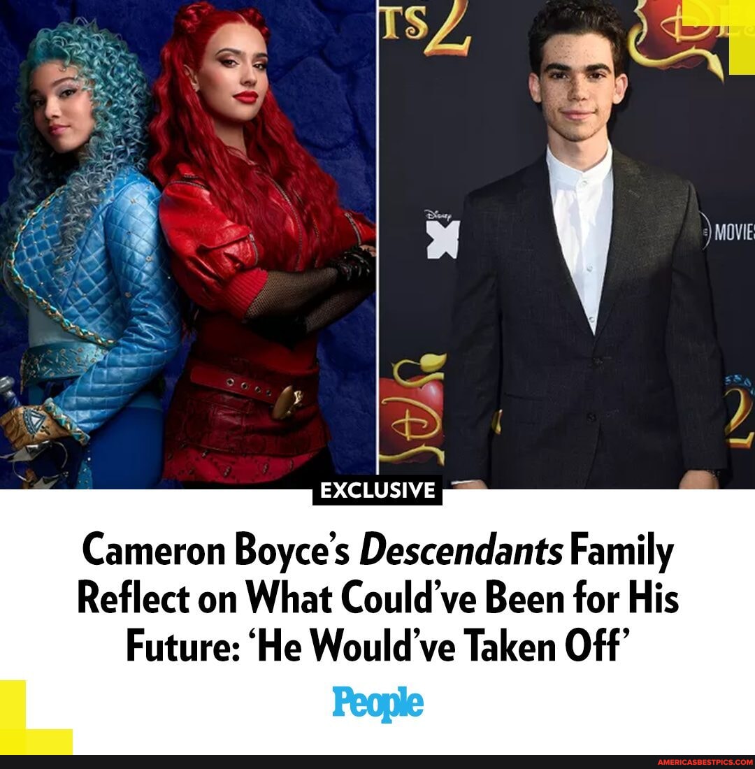 The cast of 'Descendants: The Rise of Red' is keeping the late Cameron ...