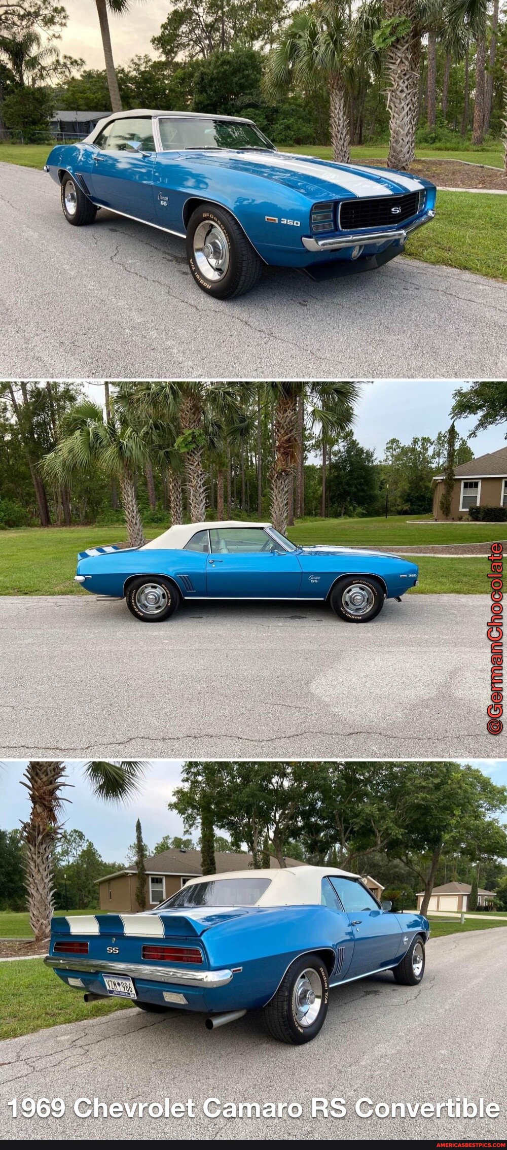 1969 Chevrolet Camaro RS Convertible - America’s best pics and videos