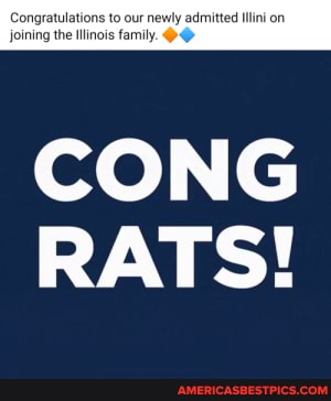 Congratulations to our newly admitted Illini on joining the Illinois ...