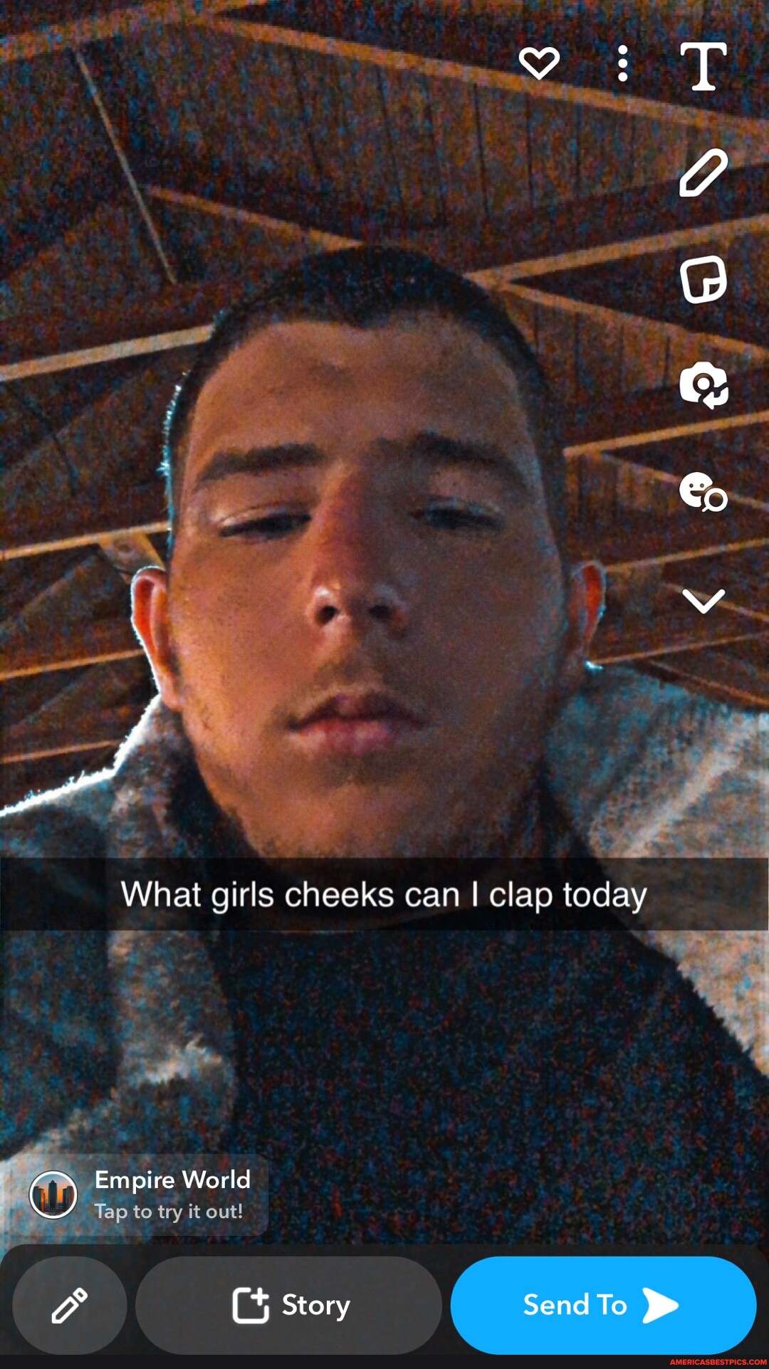 What girls cheeks can I clap today World Tap ap to try it out! Stery ...