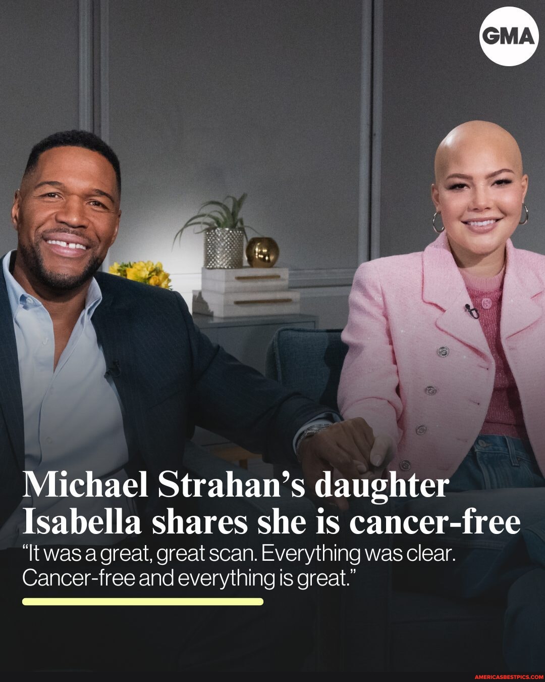 Isabella Strahan is on her road to a full recovery! In a new update ...