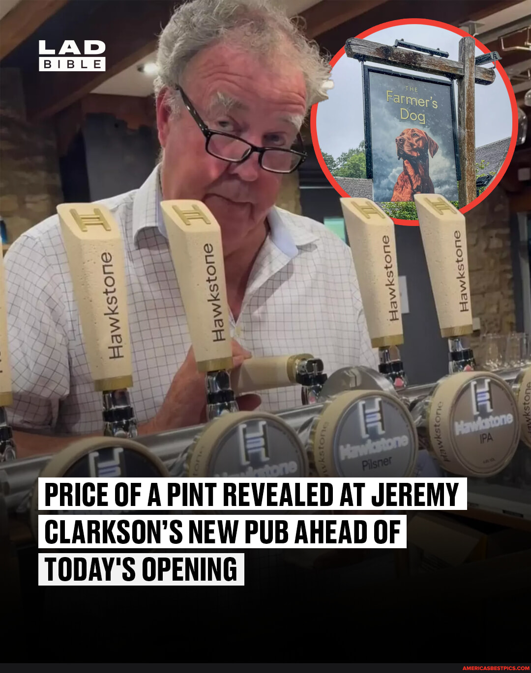 How much Only joking its not that bad Jeremy Clarksons pub The Farmers ...