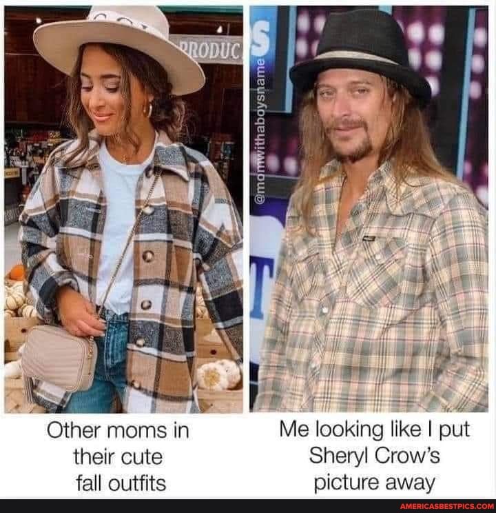 Other moms in Me looking like I put their cute Sheryl Crow's fall outfits picture away - America ...