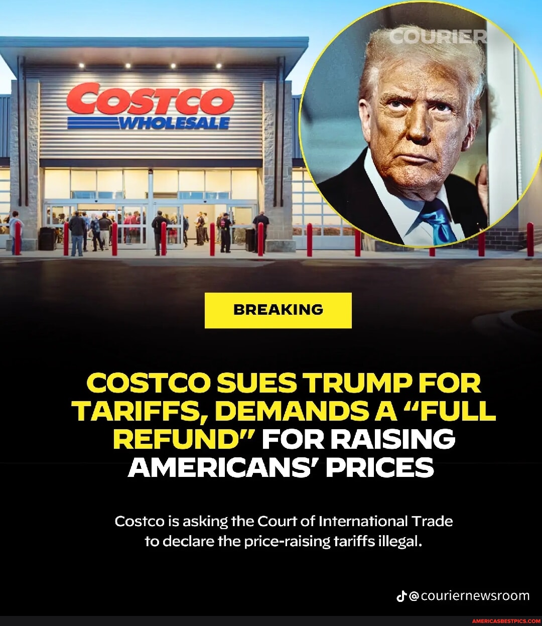 BREAKING COSTCO SUES TRUMP FOR TARIFFS, DEMANDS A "FULL REFUND" FOR ...