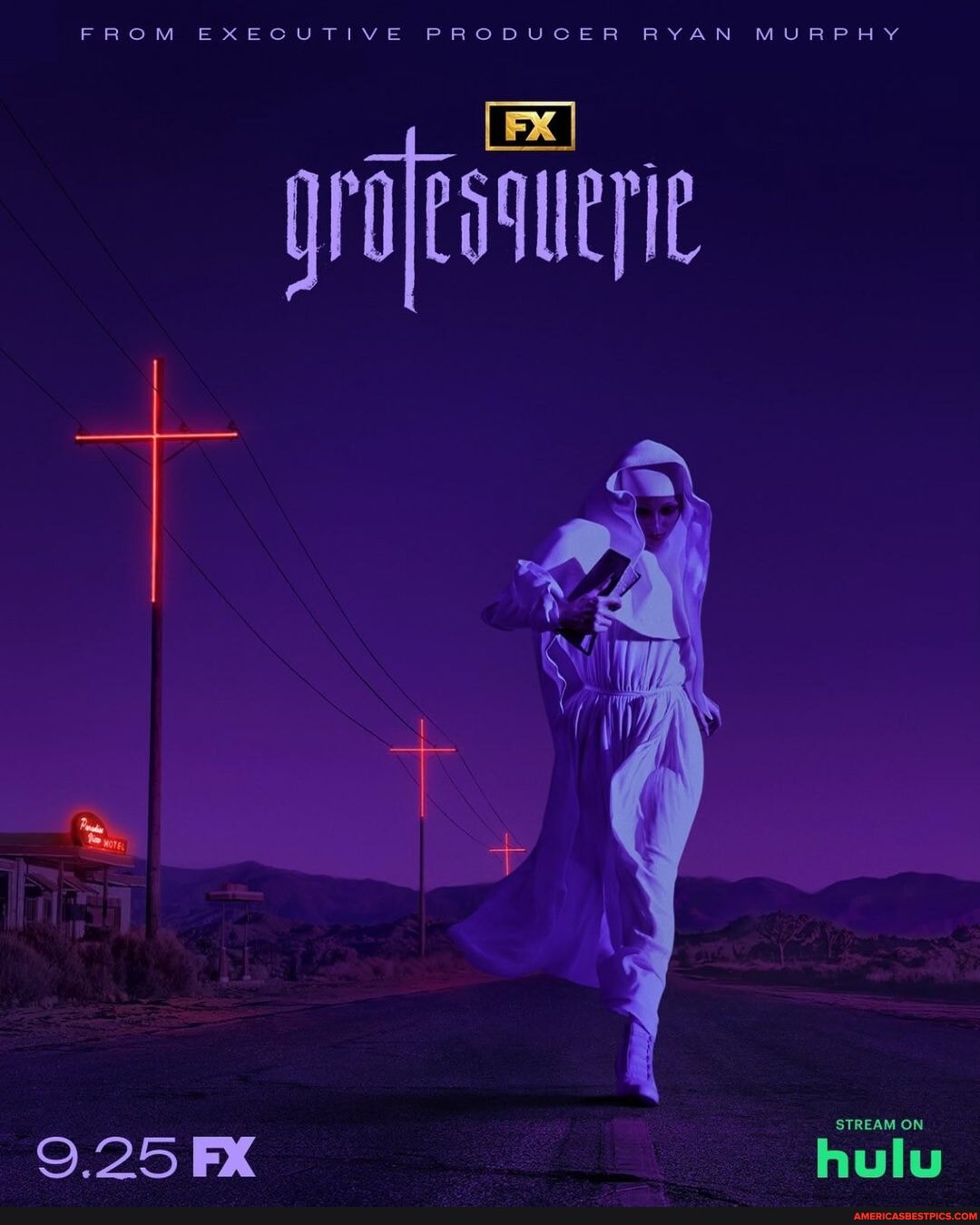 Here is the official poster for Ryan Murphy's new show "Grotesquerie ...