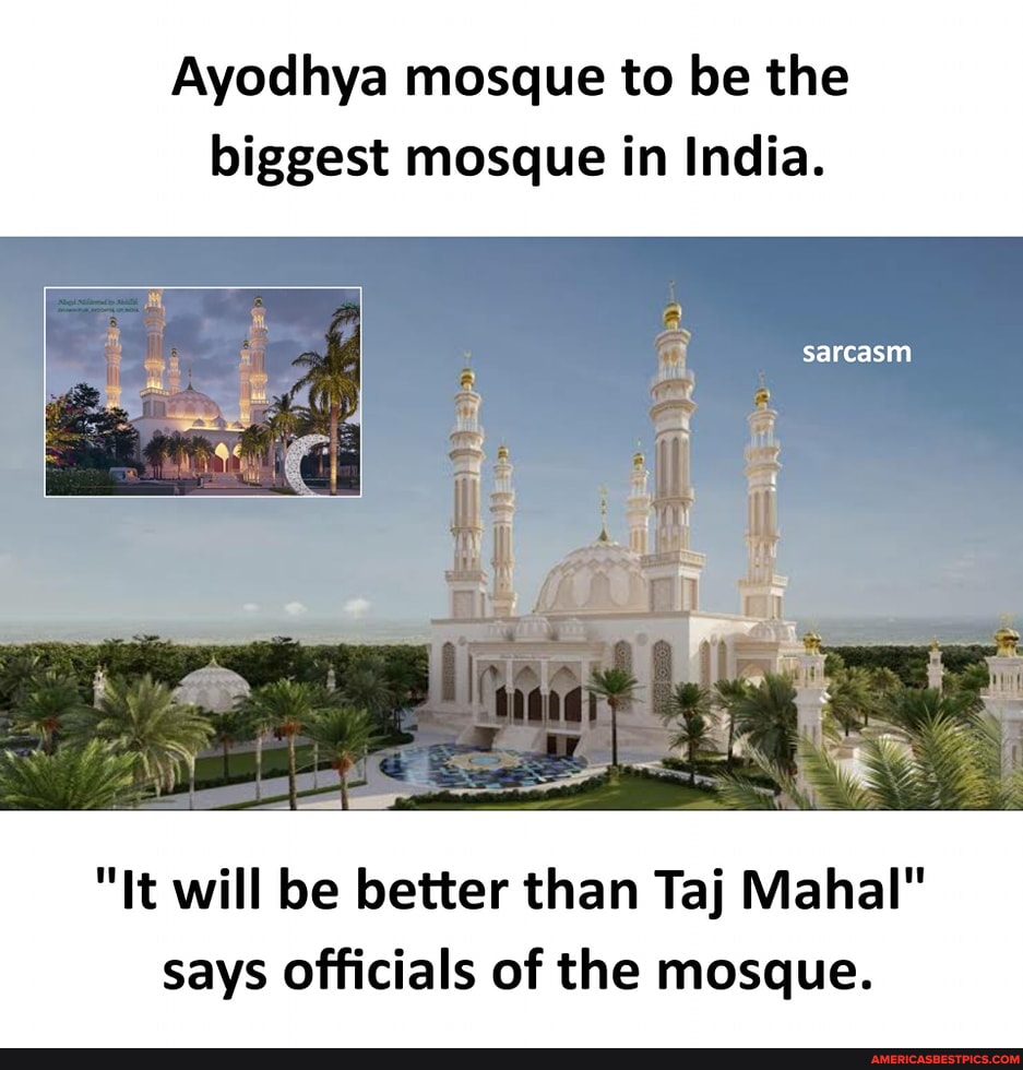 Panel aims at building one of India’s biggest mosques, which will host ...