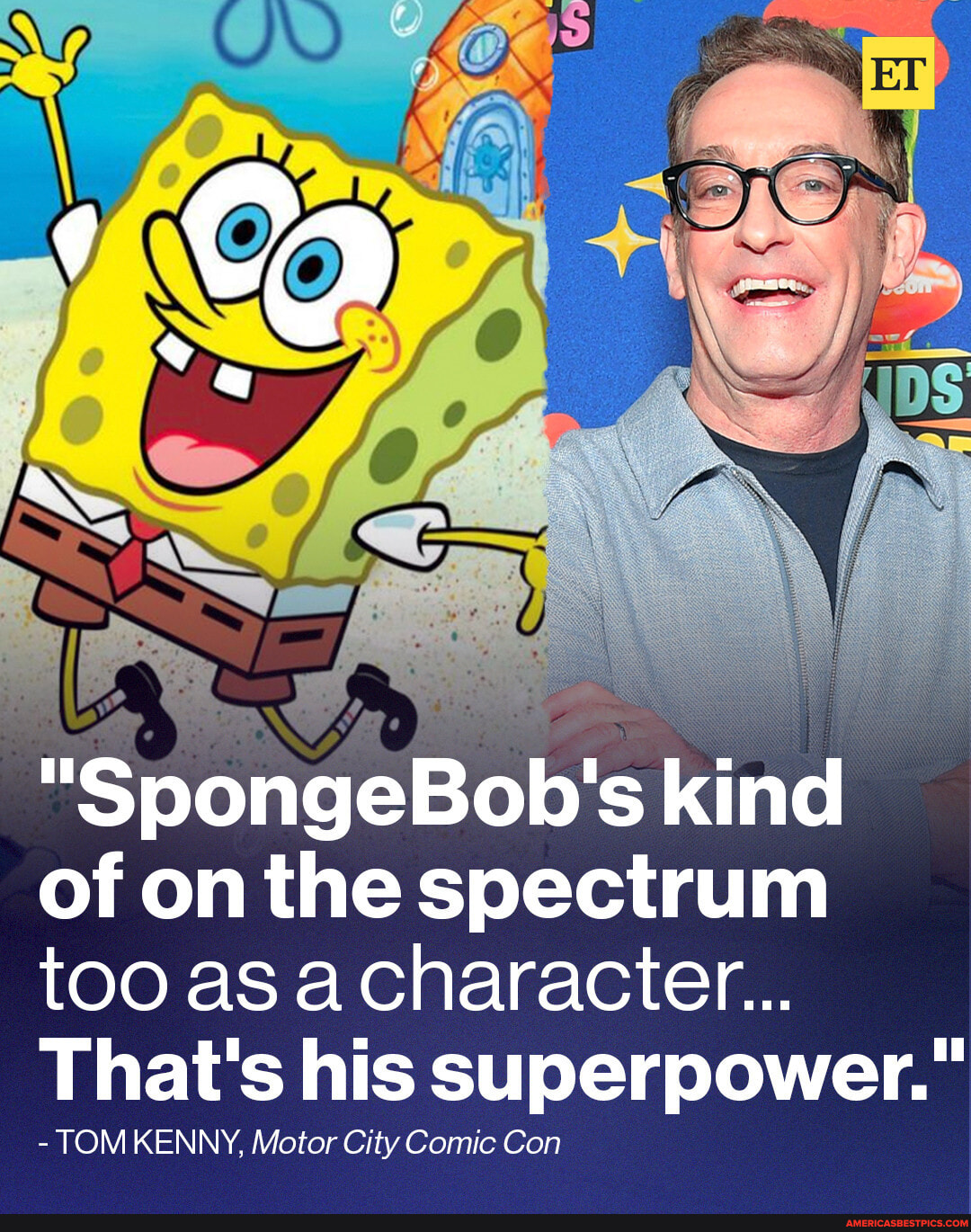 SpongeBob SquarePants voice actor Tom Kenny is opening up about his ...