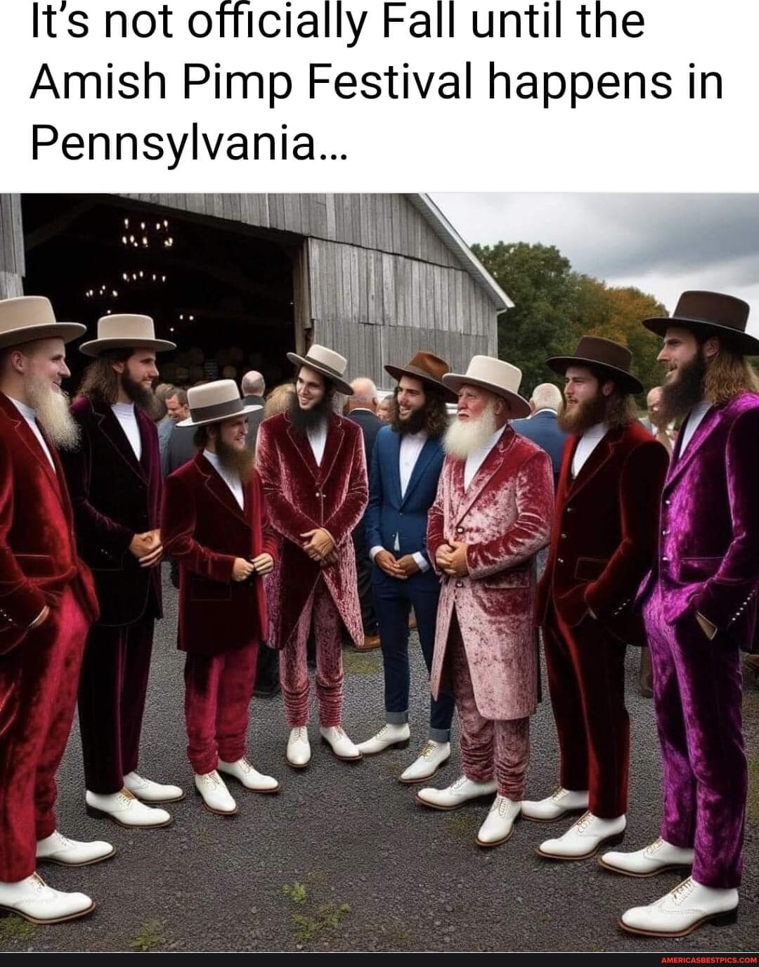 Its not officially Fall until the Amish Pimp Festival happens in ...