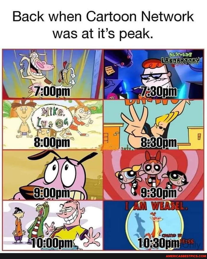 Back when Cartoon Network was at it's peak. - America’s best pics and ...