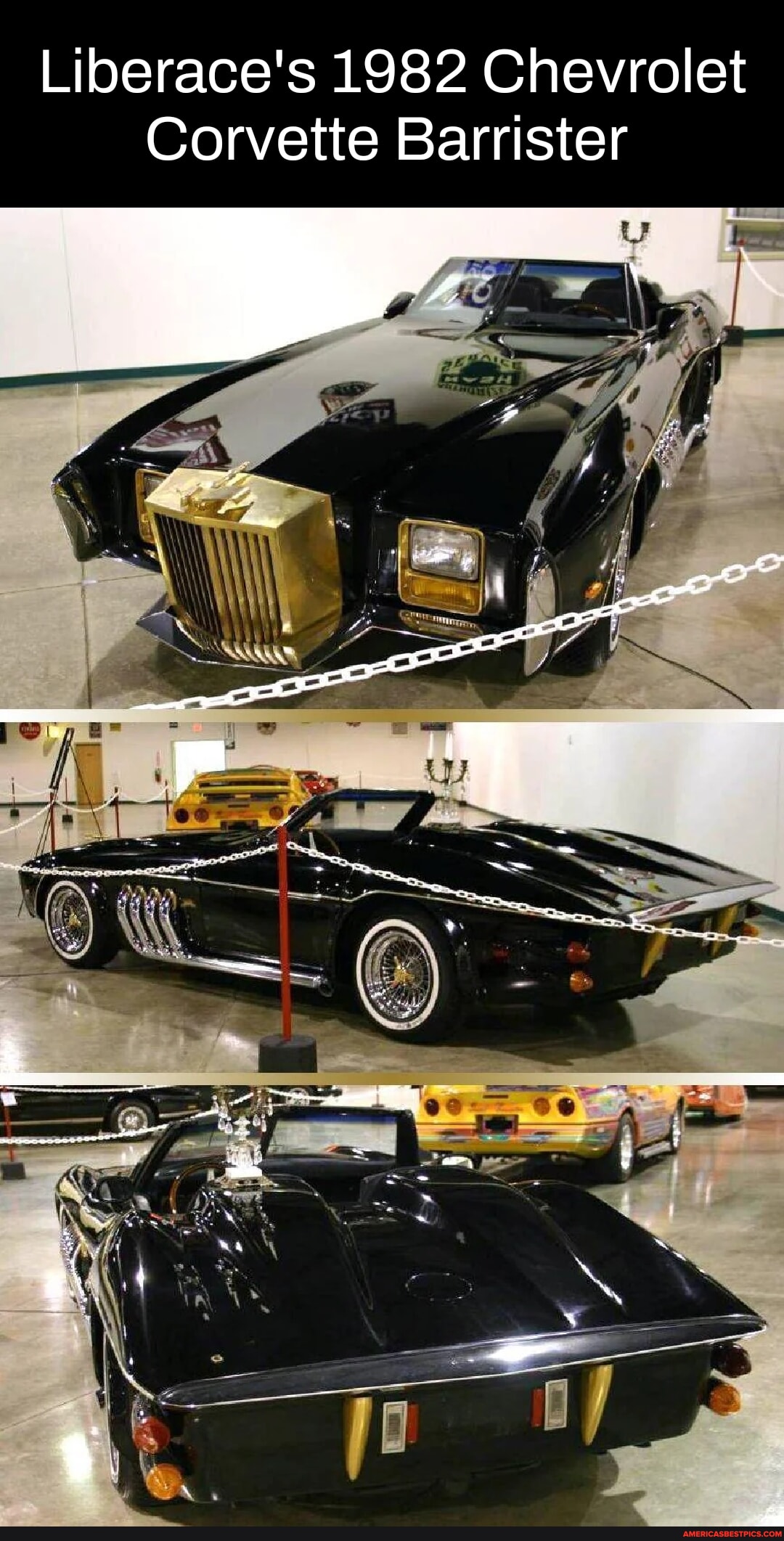 Liberace's 1982 Chevrolet Corvette Barrister - America’s best pics and ...