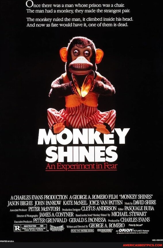 Once there was a man whose prison was a chair. The man had monkey, they ...