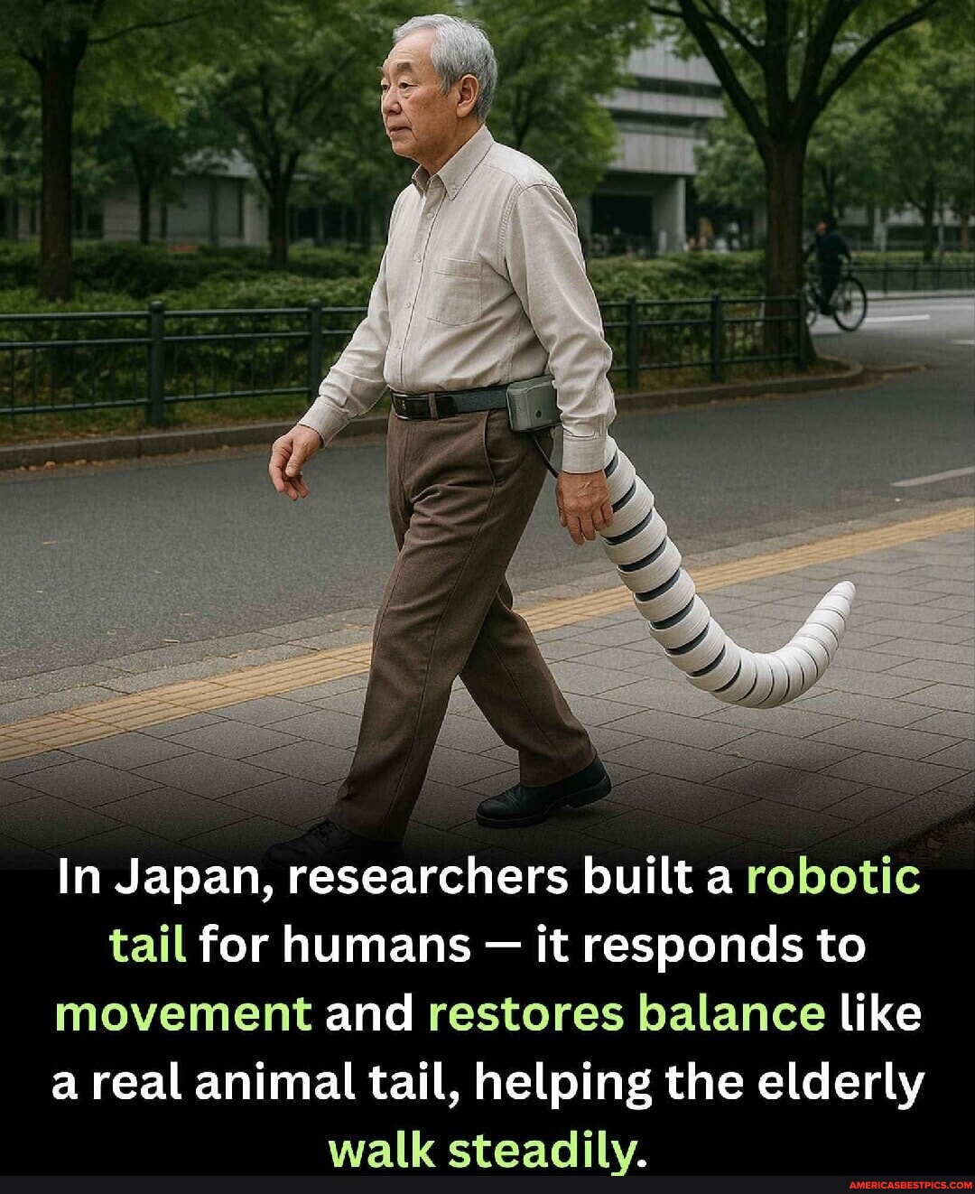 In Japan, researchers built a robotic tail for humans - it responds to ...
