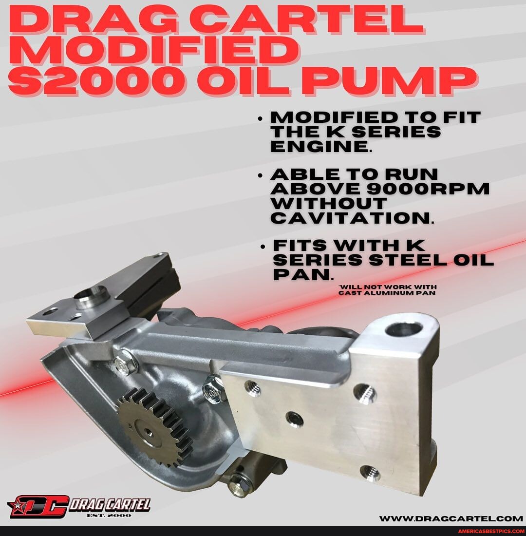 The Drag Cartel Modified S2000 oil pump is a great way to improve your ...