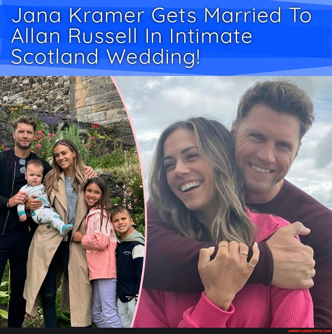 Jana Kramer is married!!! For details on her wedding in Scotland, click ...