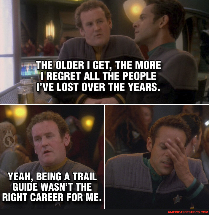 THE OLDER I GET, THE MORE I REGRET ALL THE PEOPLE VE LOST OVER THE ...