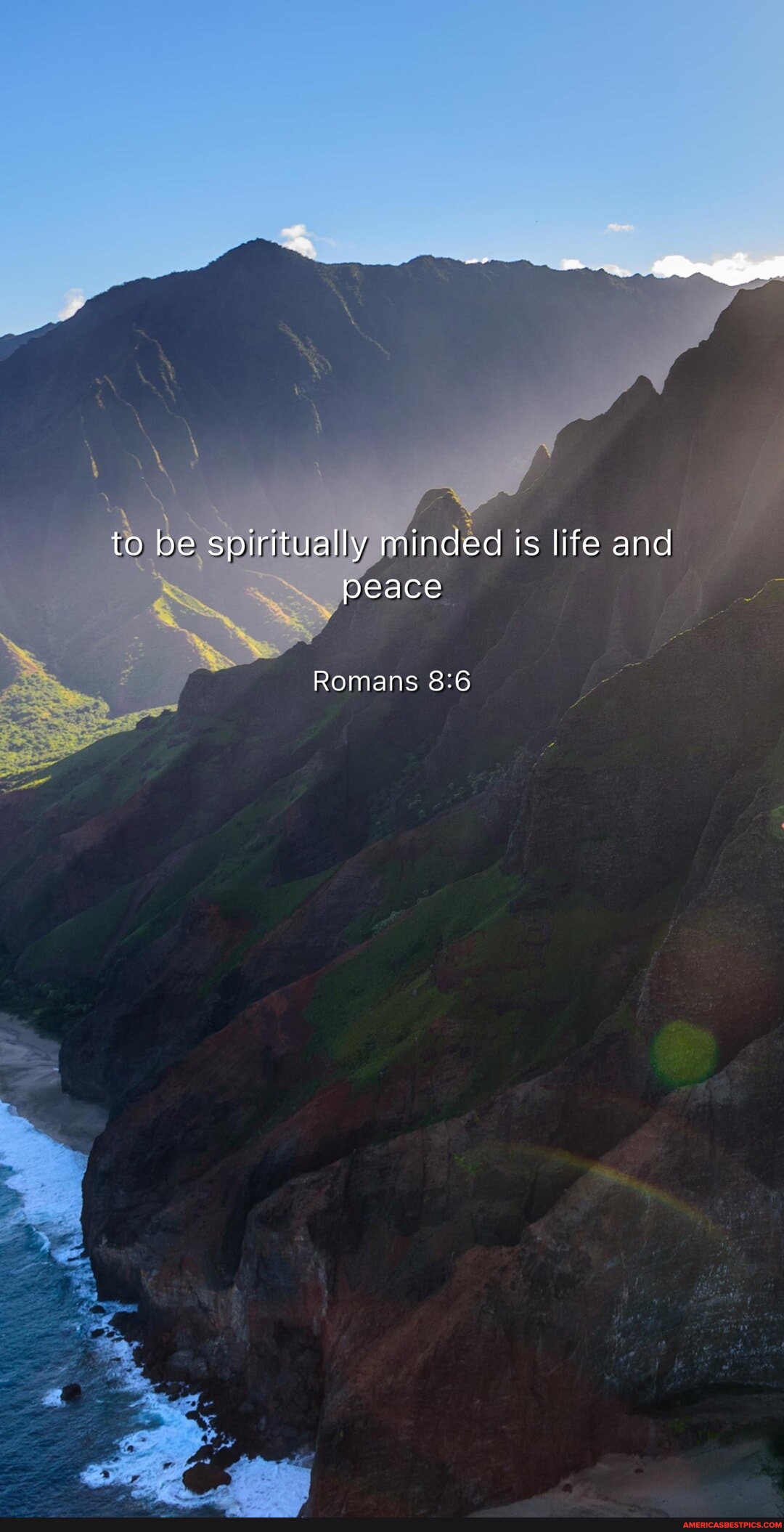 To be spiritually minded is life and peace Romans - America’s best pics ...