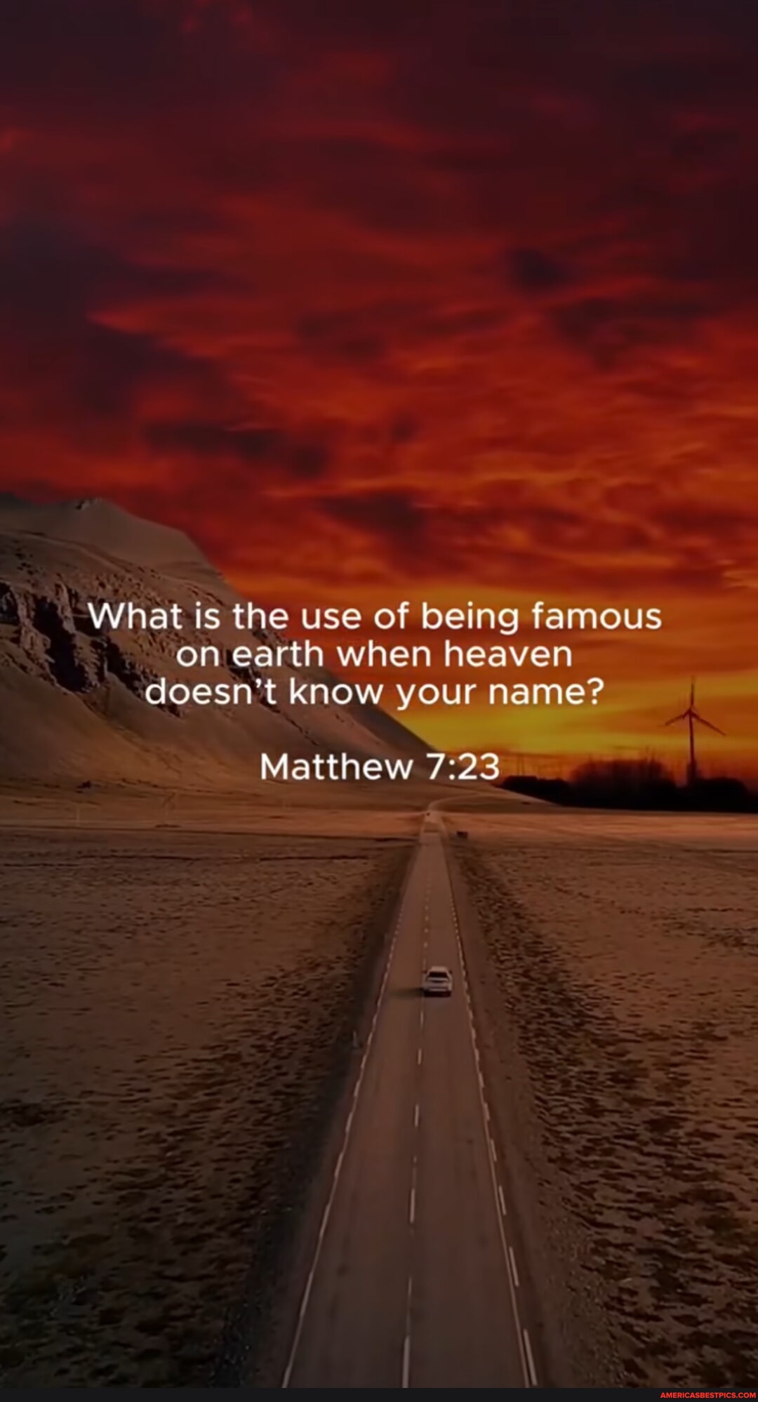 What is the use of being famous on earth when heaven doesn't know your ...
