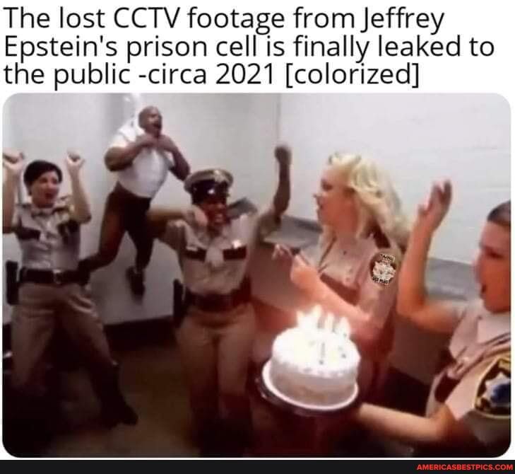 The lost CCTV footage from Jeffrey Epstein's prison cell is finally ...