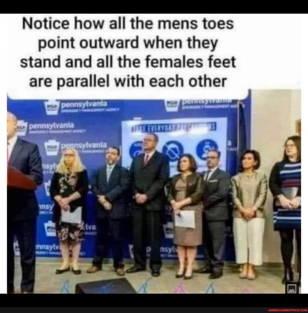 Notice how all the mens toes point outward when they stand and all the ...