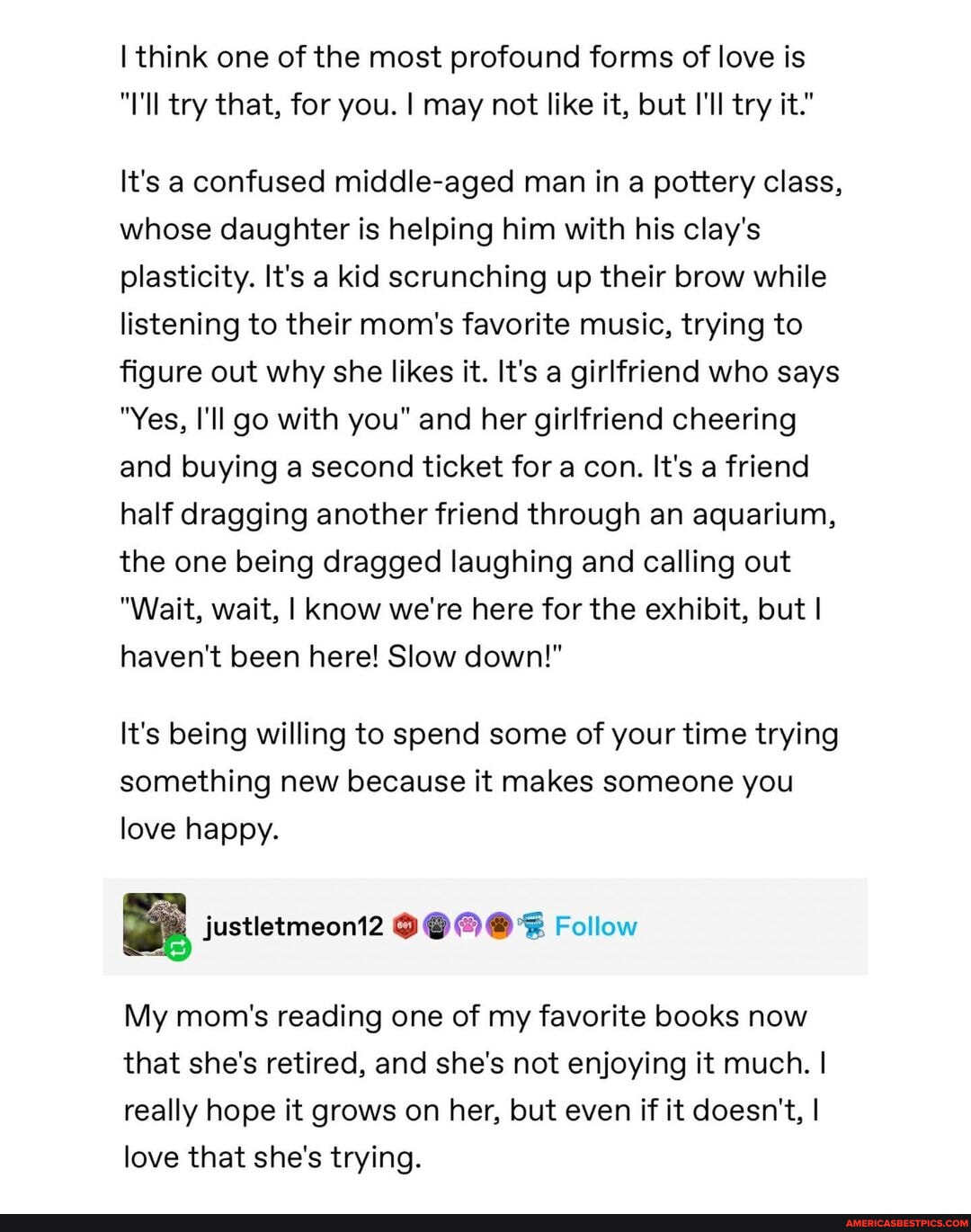 This is love. ♥️♥️♥️ (via psychoticallytrans/Tumblr) - I think one of ...