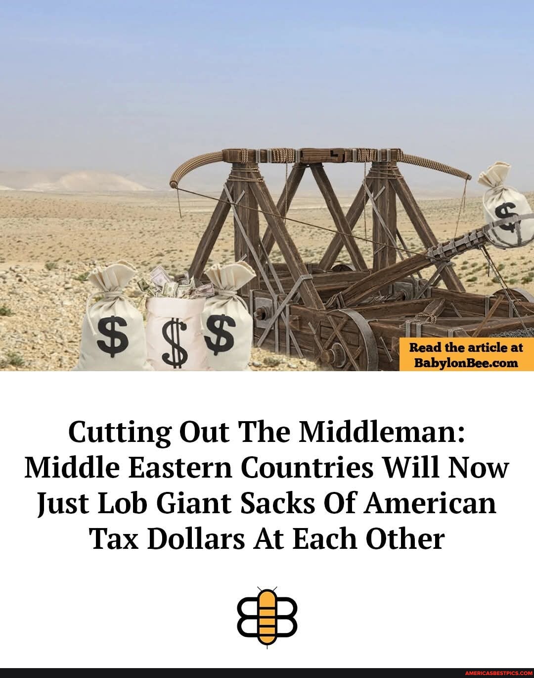 Cutting Out The Middleman: Middle Eastern Countries Will Now Just Lob ...