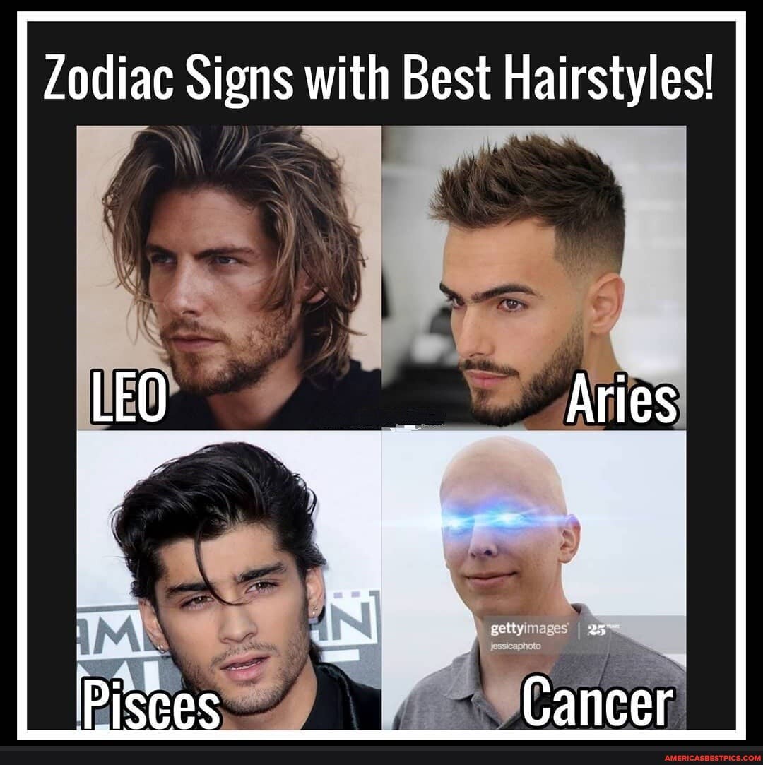Zodiac signs hairstyles male 60 photos - Astrologytoyou.com