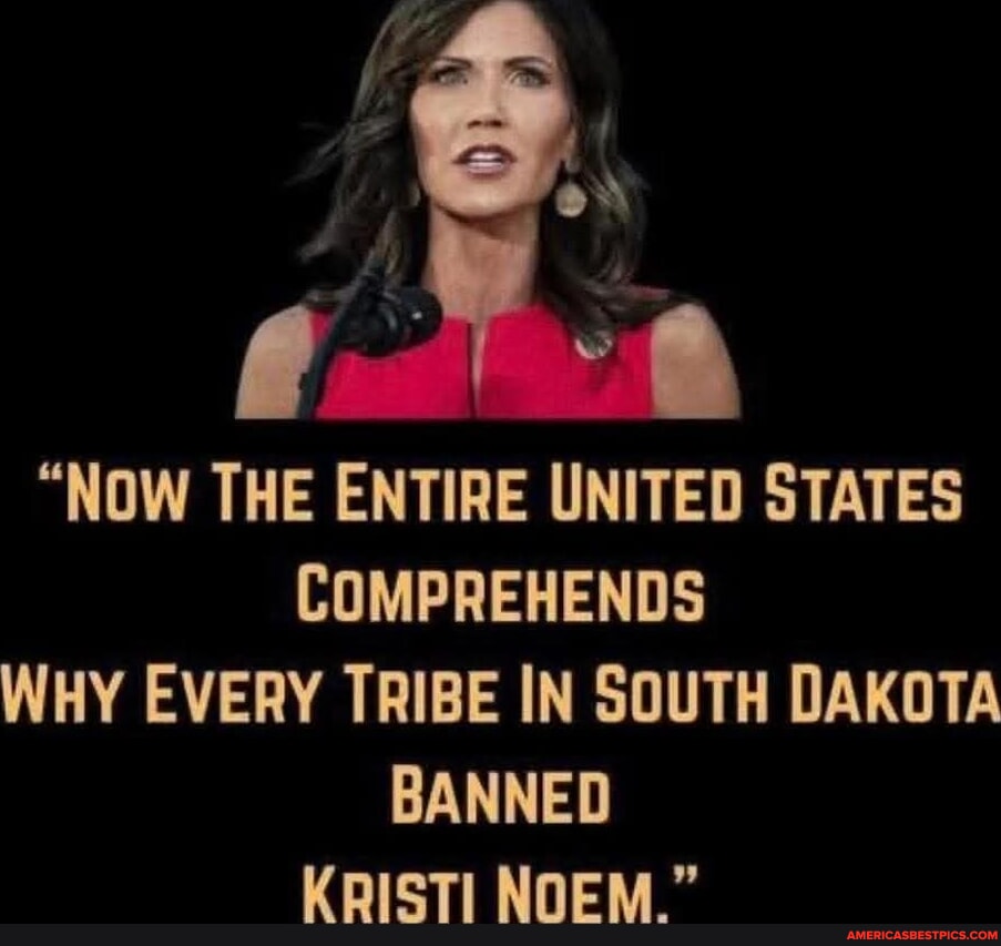 "NOW THE ENTIRE UNITED STATES COMPREHENDS WHY EVERY TRIBE IN SOUTH ...
