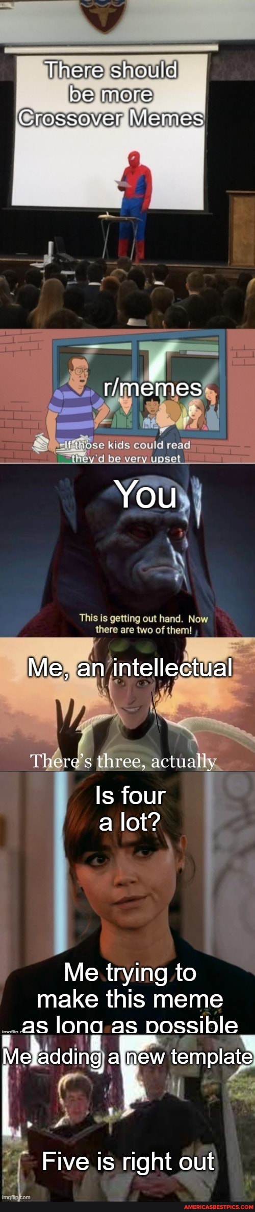 There should be more Crossover Memes -=aaa) A iin Uimemes could he You ...