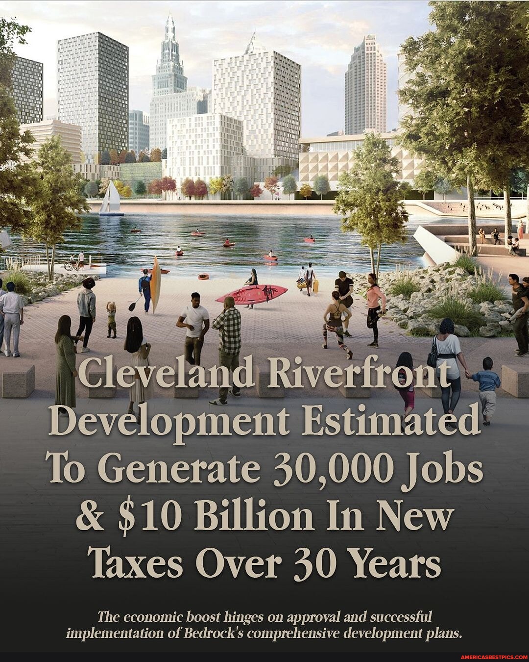 Bedrock’s proposed development aims to transform Cleveland’s riverfront ...