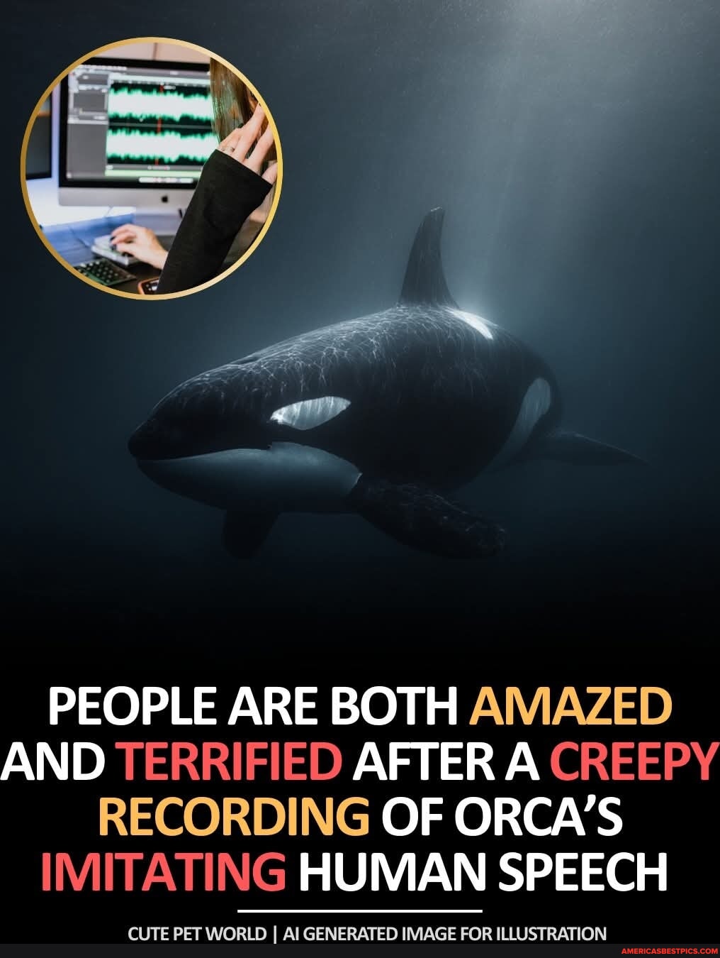 PEOPLE ARE BOTH AMAZED AND TERRIFIED AFTER A CREEPY RECORDING OF ORCA'S ...