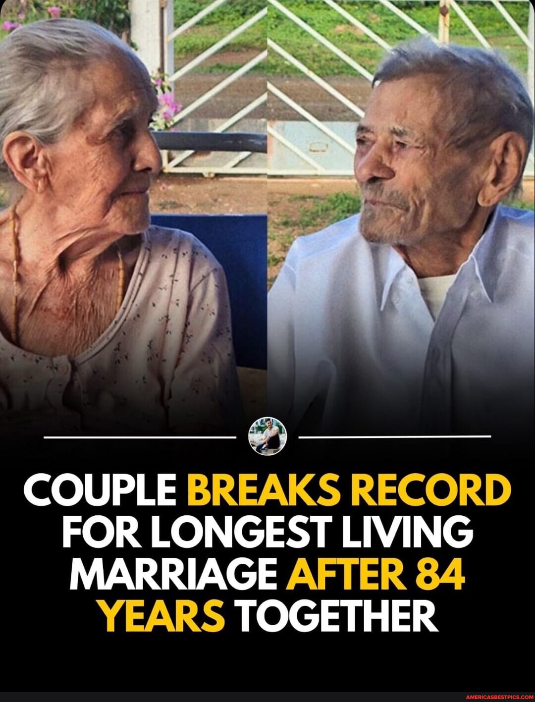 COUPLE BREAKS RECORD FOR LONGEST LIVING MARRIAGE AFTER 84 YEARS ...