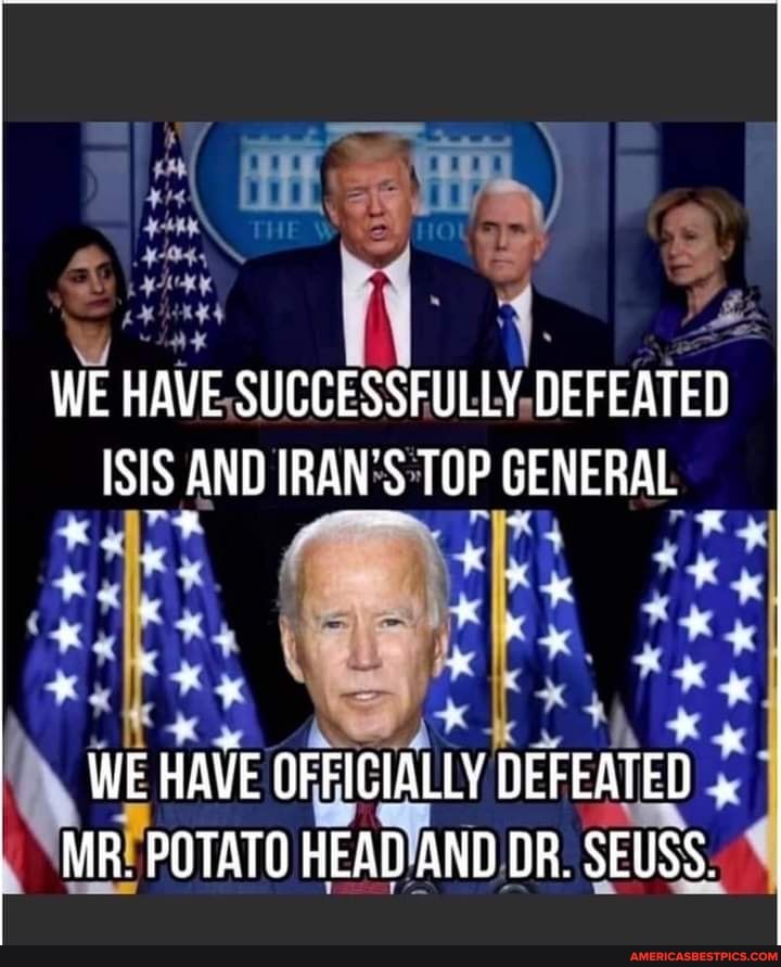 WE HAVE SUCCESSFULLY DEFEATED ISIS AND IRAN'S TOP GENERAL WE HAVE ...