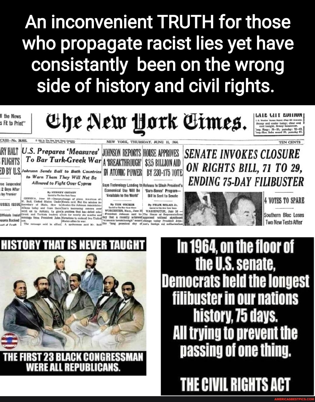 An inconvenient TRUTH for those who propagate racist lies yet have ...