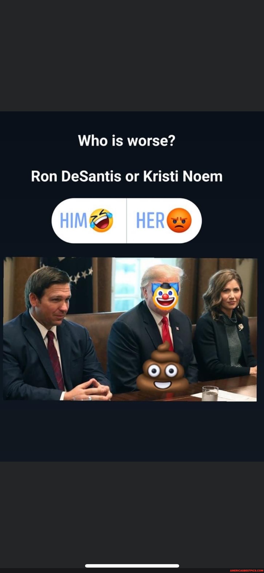 Who ts worse? Ron DeSantis or Kristi Noem COED ZS - America’s best pics ...