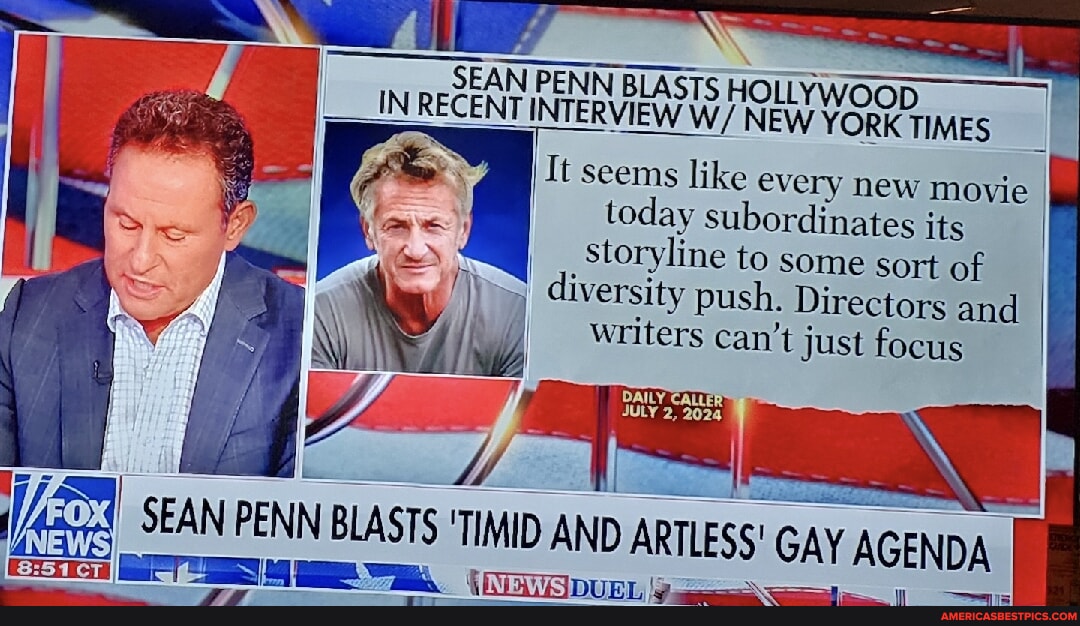 SEAN PENN BLASTS HOLLYWOOD IN RECENT INTERVIEW W/ NEW YORK TIMES I I It ...