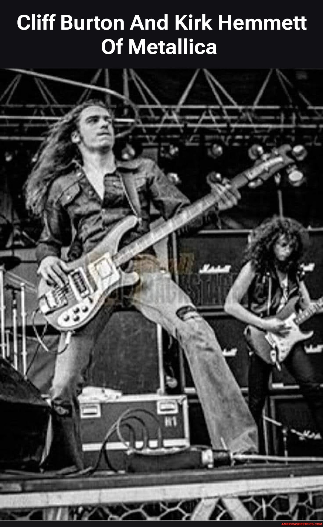Cliff Burton And Kirk Hemmett Of Metallica if - America’s best pics and ...
