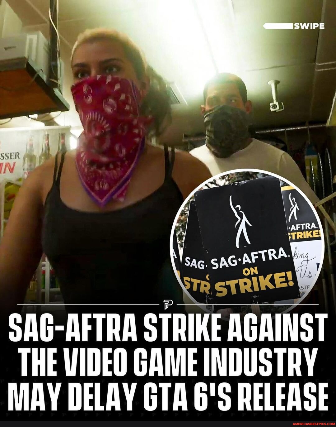 SAG-AFTRA has announced a strike against major video game publishers, effective July 26 ...