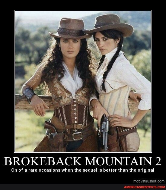 BROKEBACK MOUNTAIN 2 On of a rare occasions when the sequel is better ...