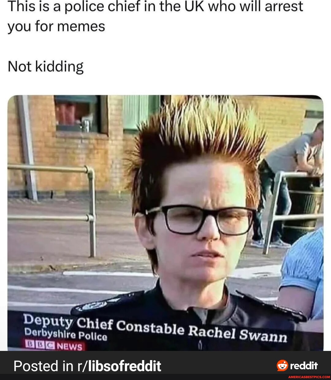 This is a police chief in the UK who will arrest you for memes Not ...