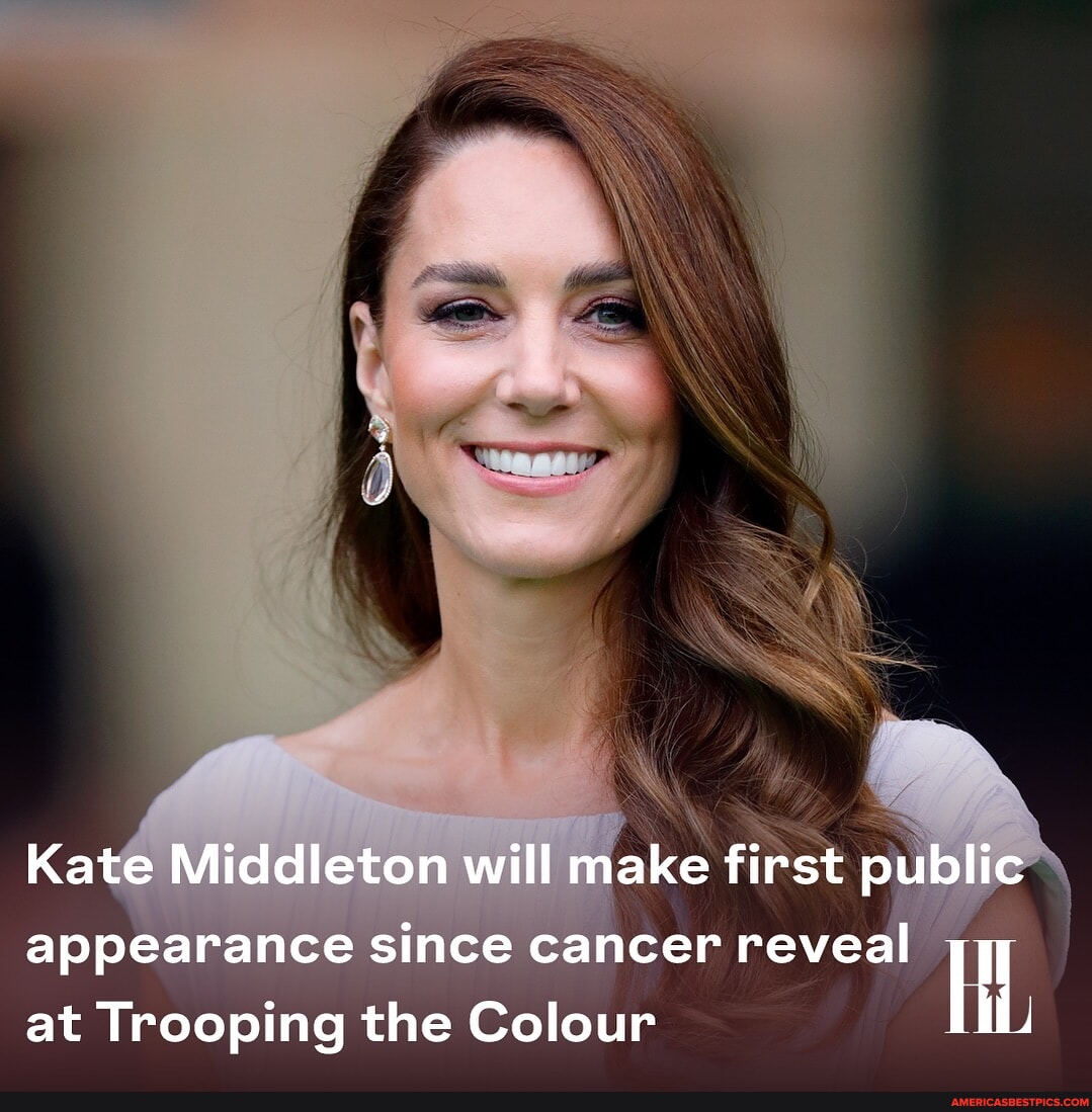 Kate Middleton announced her public return at the Trooping the Colour event amid her ...