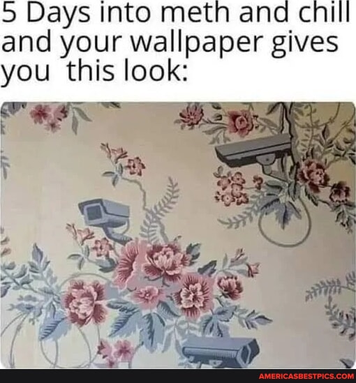 Days Into Meth ane and your wallpaper gives you this look: - America’s ...