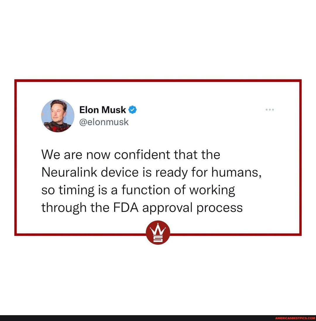 #ElonMusk says the Neuralink brain chip is ready for humans. Y’all ...
