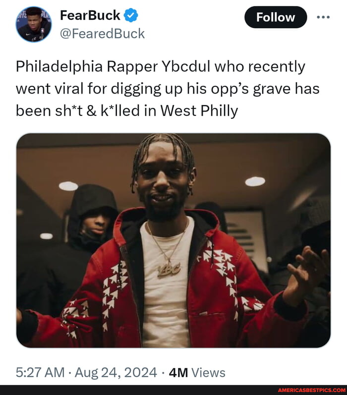 'earBuck @FearedBuck Philadelphia Rapper Ybcdul who recently went viral ...