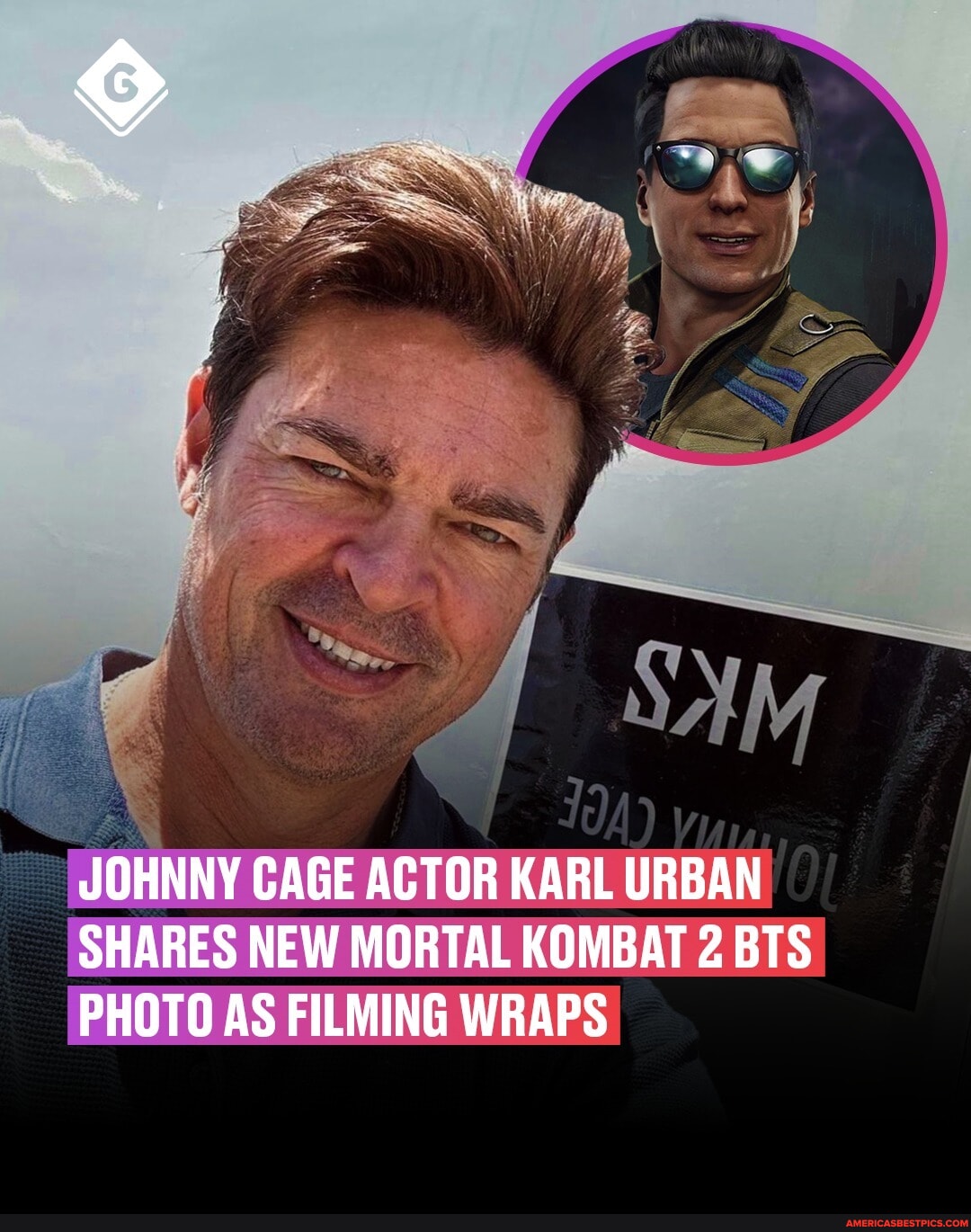 Karl Urban without a beard looks horrifying Actor Karl Urban best known ...
