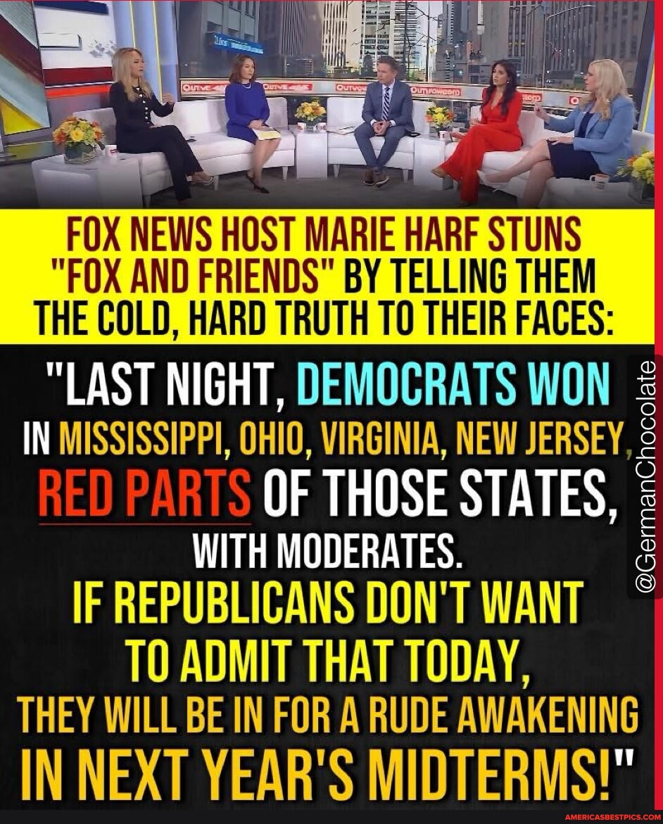 FOX NEWS HOST MARIE HARF STUNS "FOX AND FRIENDS" BY TELLING THEM THE ...