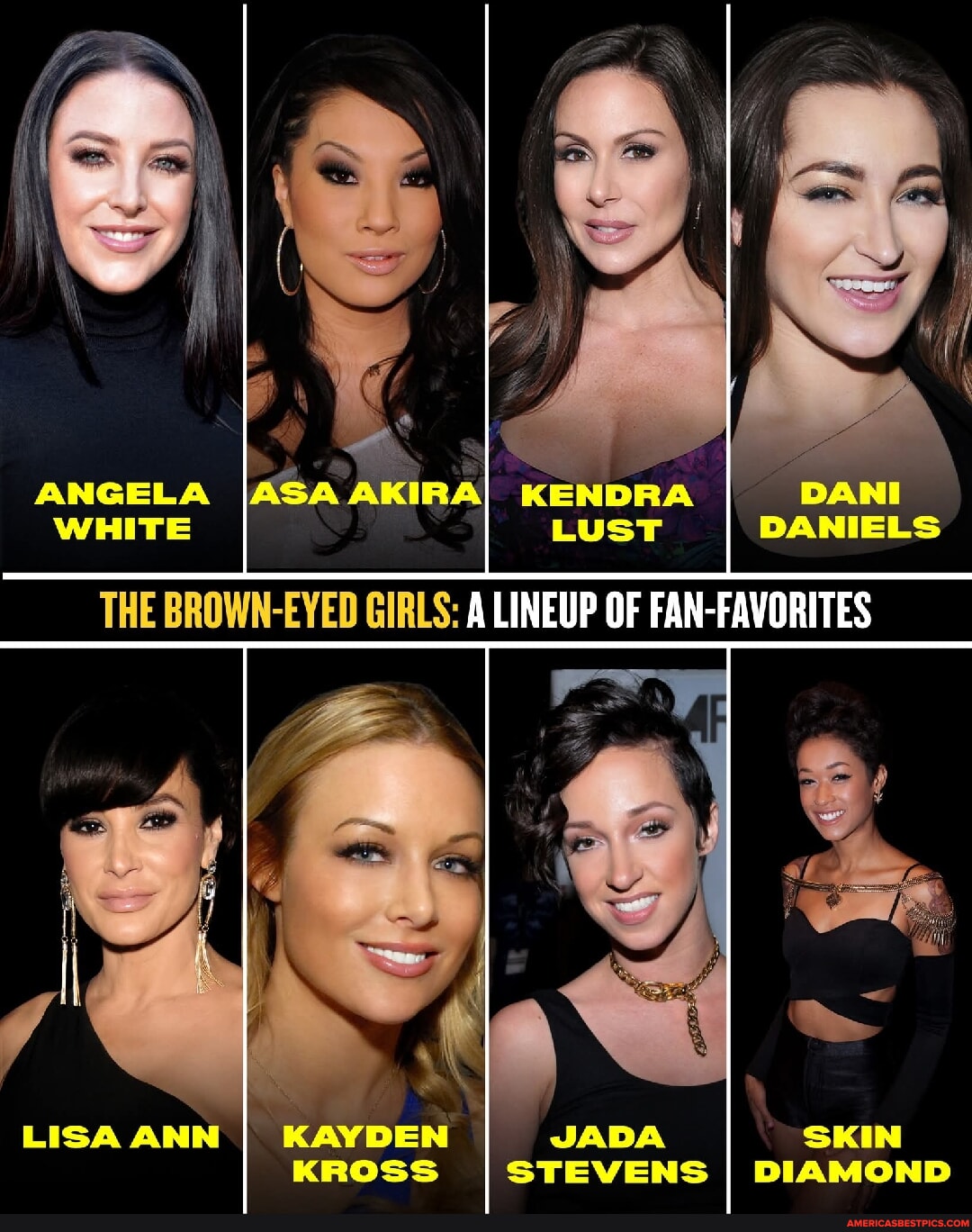 LUST DANIELS ANEELA ASA AK BROWK HEVED LINEUP OF I PIAMOND - America’s ...